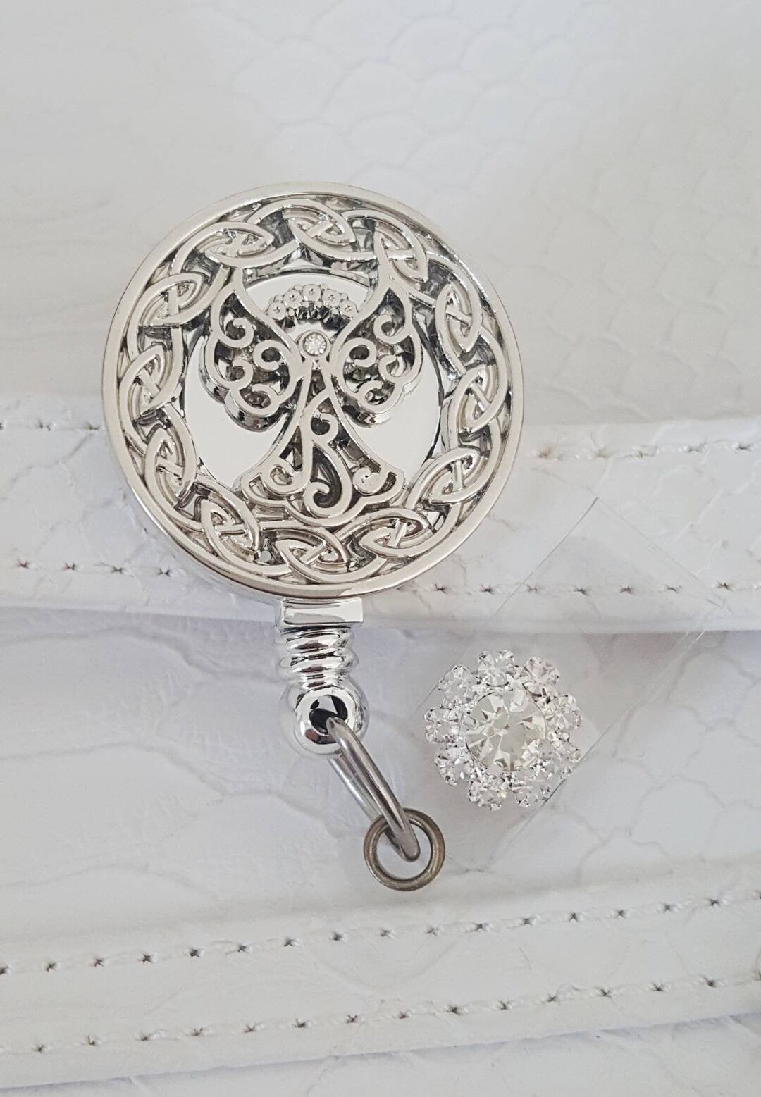 Angel: Retractable ID Badge Reel - Etsy