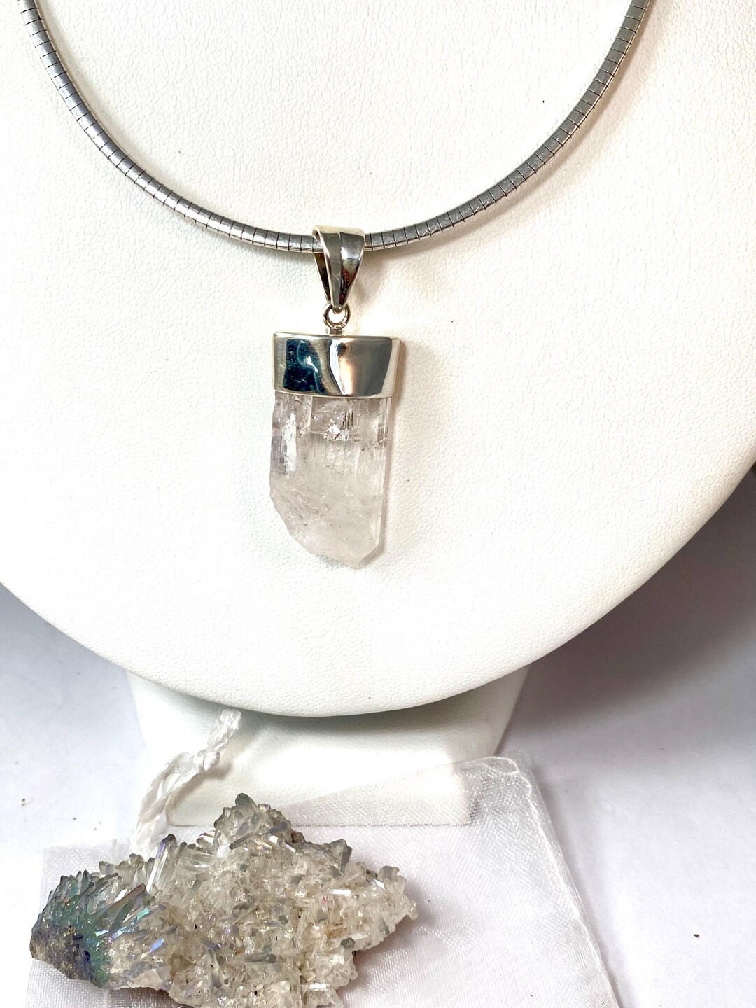 Beautiful Danburite, so Many Rainbows Synergy 12 Sterling Silver ...