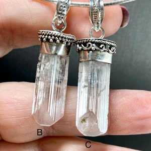 Synergy 12, Beautiful Danburite Pendant Sterling Silver With Lemurian ...