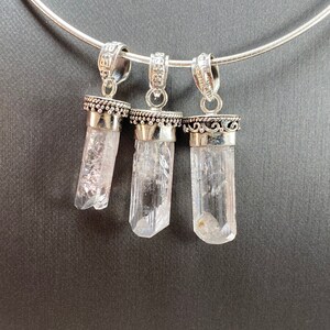 Synergy 12, Beautiful Danburite Pendant Sterling Silver With Lemurian ...