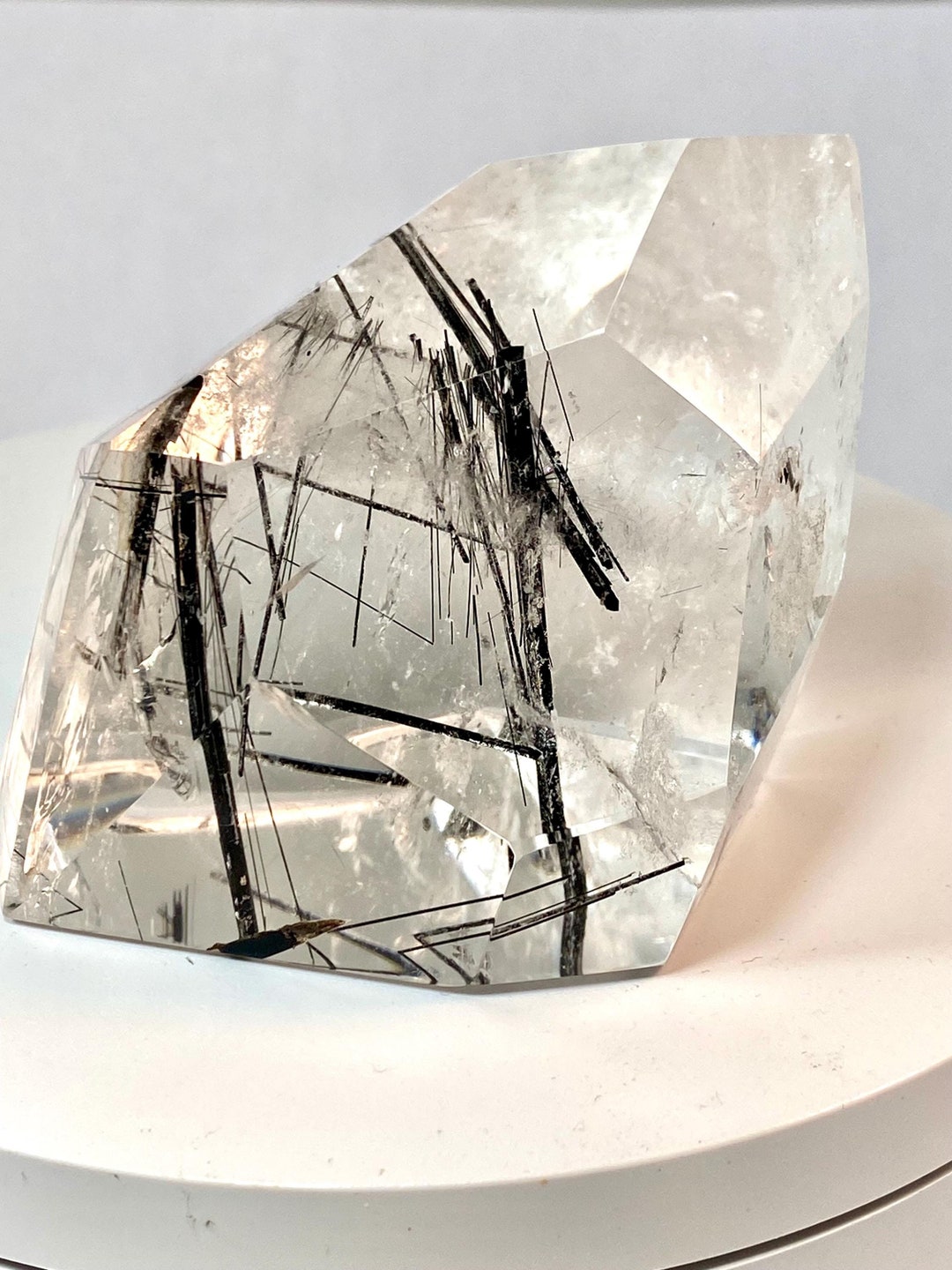 Ultra Clear Rare Tourmalated Quartz Free Form, Alta Stone Collector ...