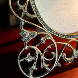 Vintage Terragraphics Victorian Style Large Metal Floral Scroll Frame ...