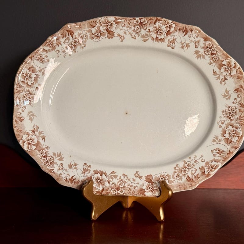 Brown Platter - Etsy