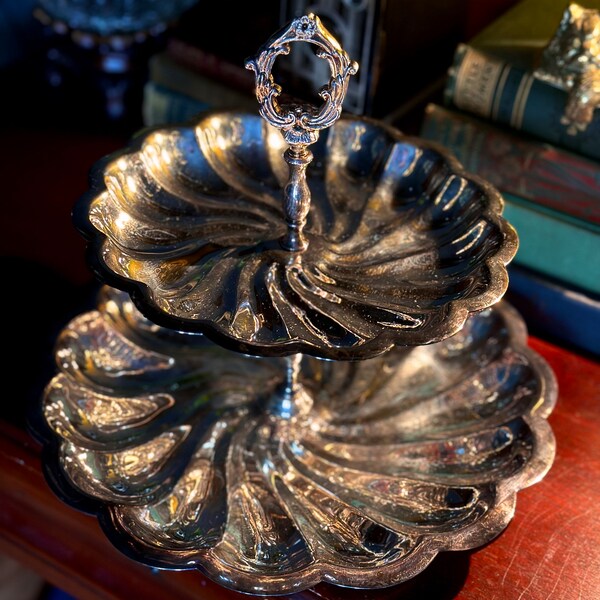 Silver Buffet Server - Etsy