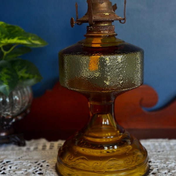 Yellow Kerosene Lamp - Etsy