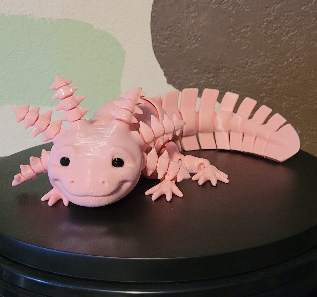 Axolotl Articulated Figure - Etsy