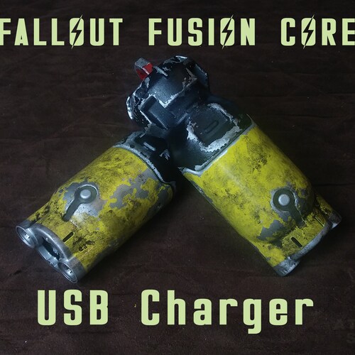 Fallout Fusion Core Resin USB Charger Kit 1:1 Scale - Etsy