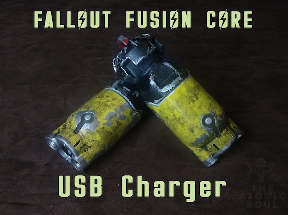 Fallout Fusion Core Resin USB Charger Kit 1:1 Scale - Etsy