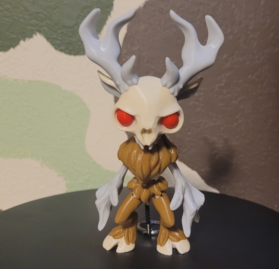 Wendigo Articulated Cryptid Fidget Figure - Etsy