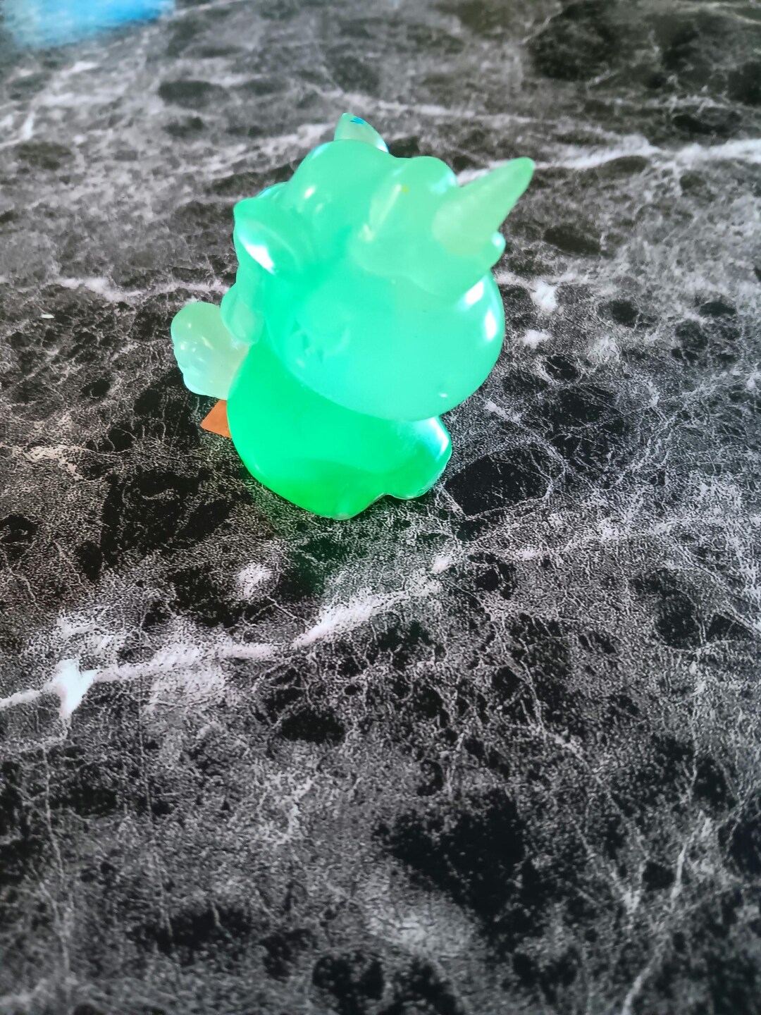 Glow Green Unicorn Critter - Etsy