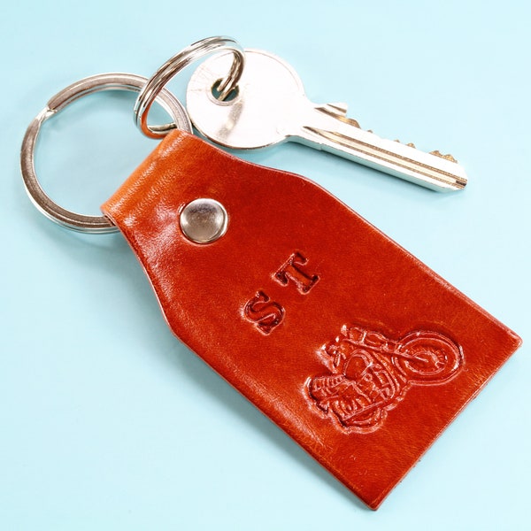 Motorcycle Keychain - Etsy