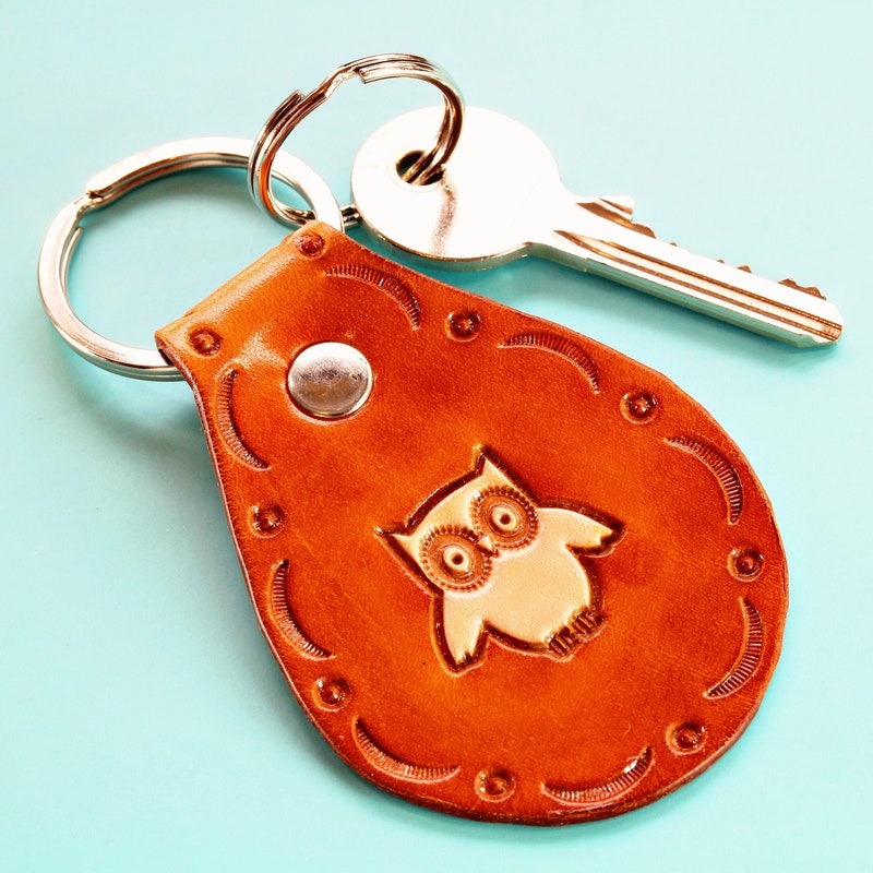 Owl Keychain - Etsy