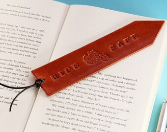 Motorcycle Bookmark | Etsy