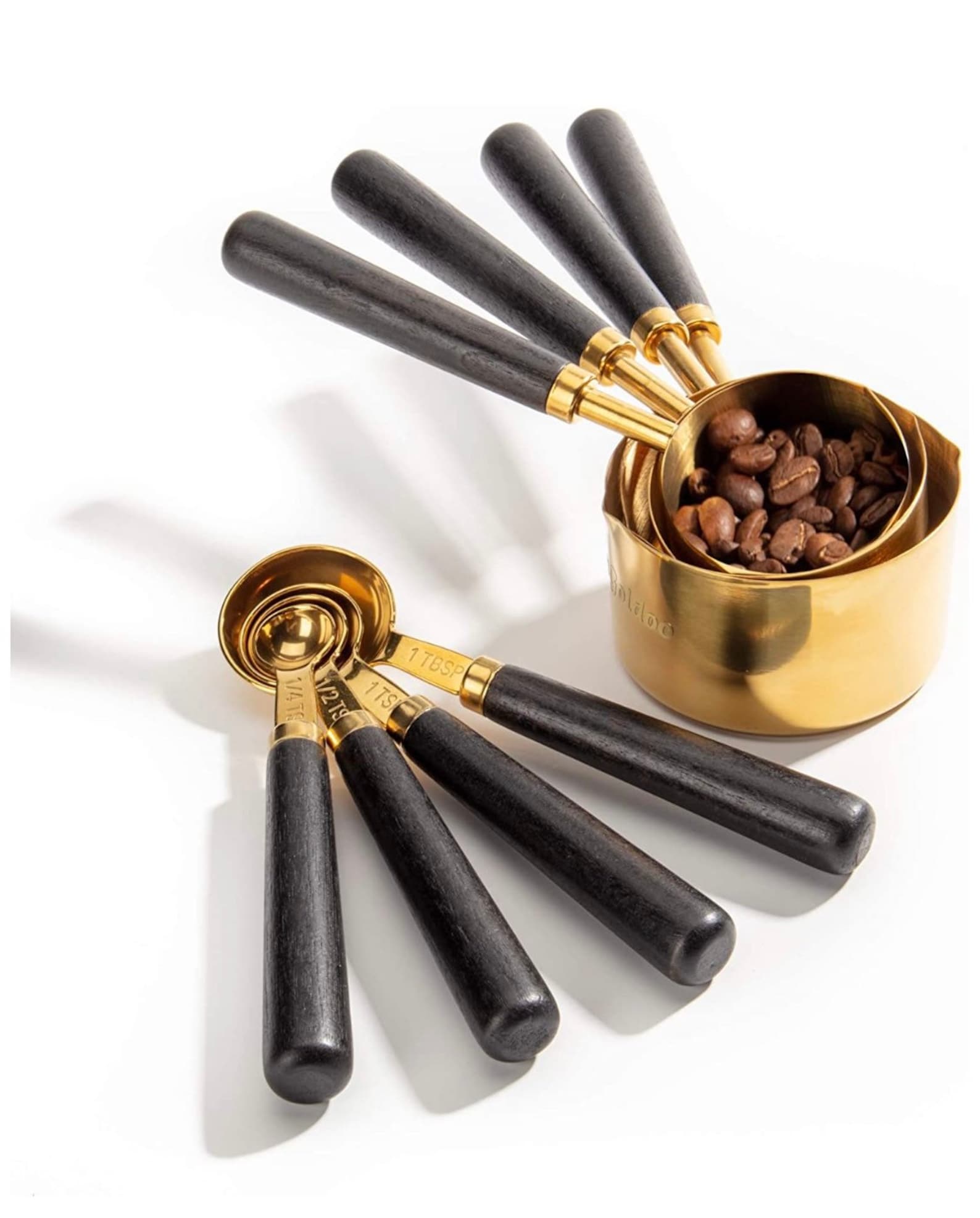 Modern Measuring Cups Set of 4 Stainless Steel Cooking | Etsy