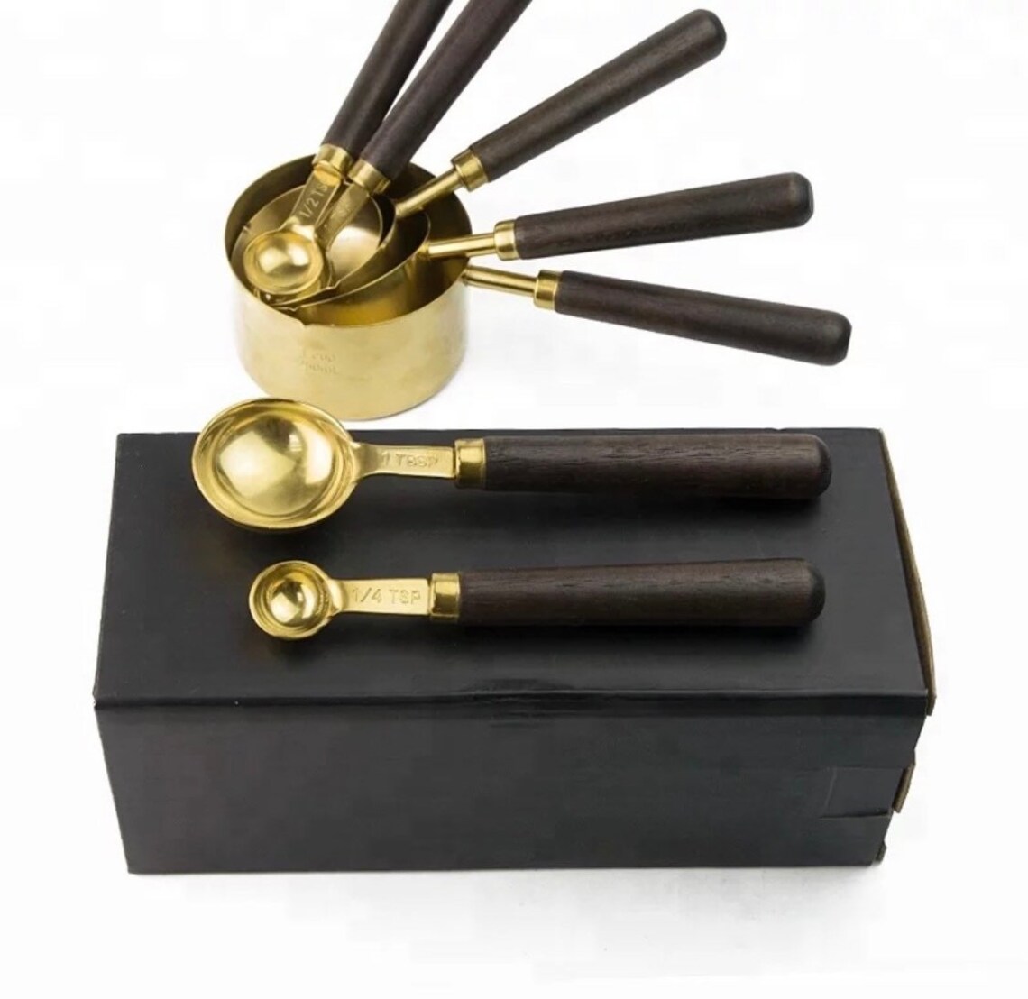 Modern Measuring Cups Set of 4 Stainless Steel Cooking | Etsy