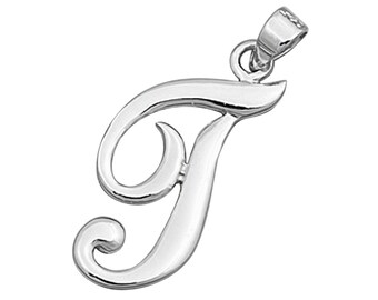 Script letter t | Etsy