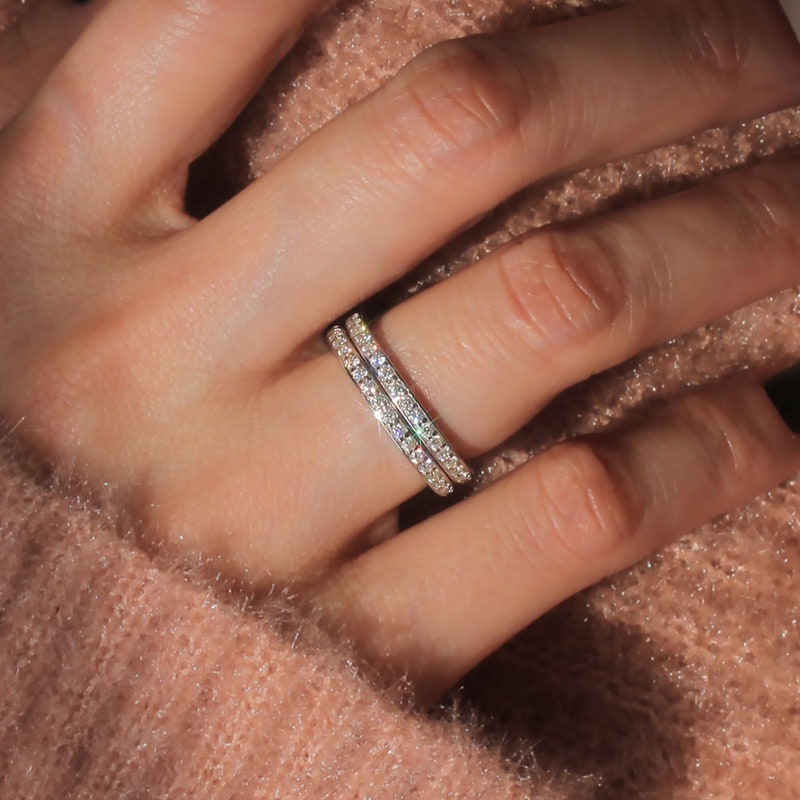 Stackable Wedding Bands - Etsy