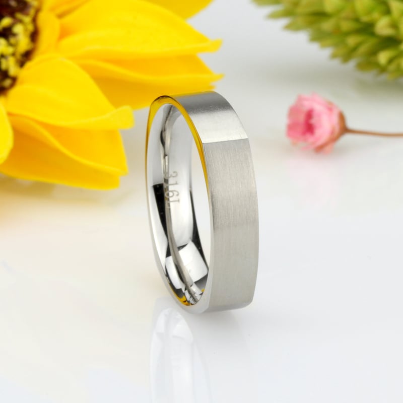 Square Band Ring - Etsy