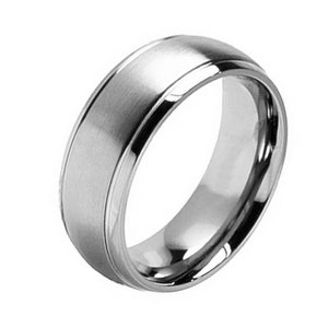 Custom Engraved Personalized Ring 8mm Titanium Band Titanium - Etsy