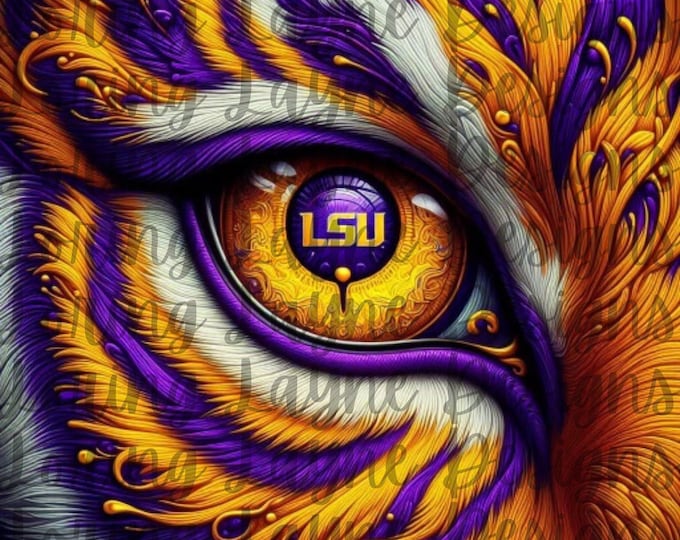 LSU Tigerland - Etsy