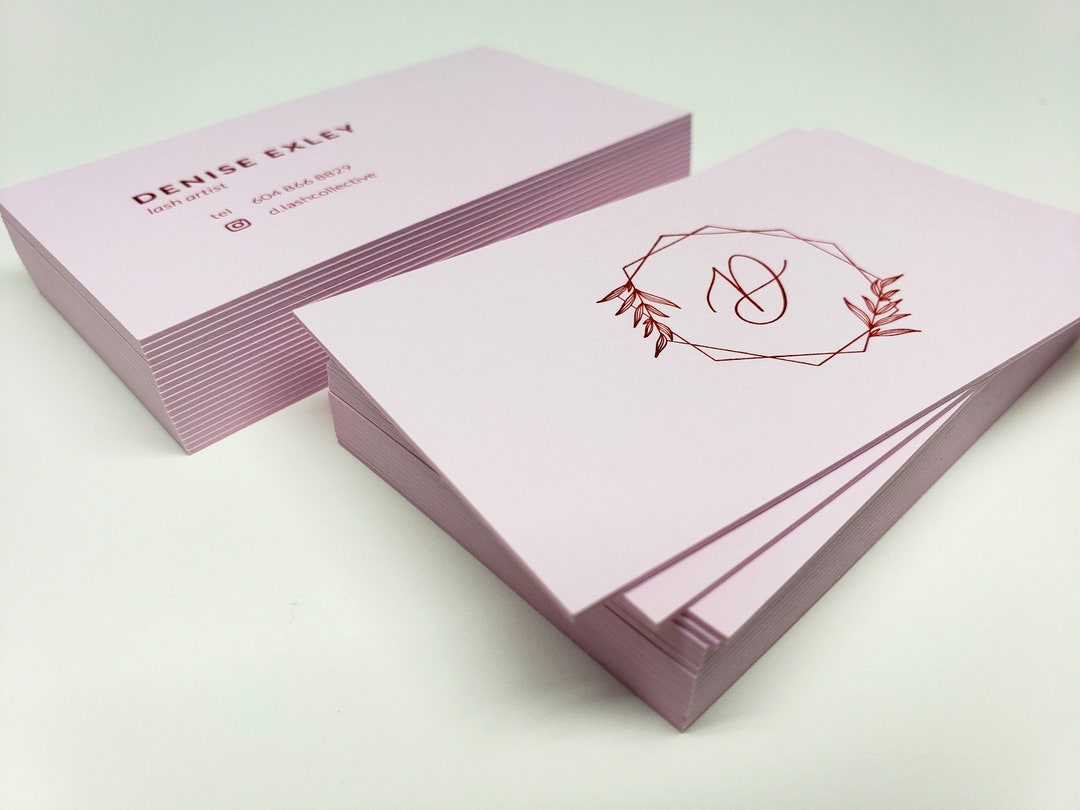 Letterpress Business Cards Calling Cards Custom Design - Etsy
