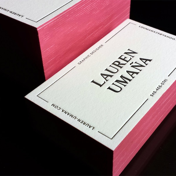 Luxury Custom Business Cards - Etsy