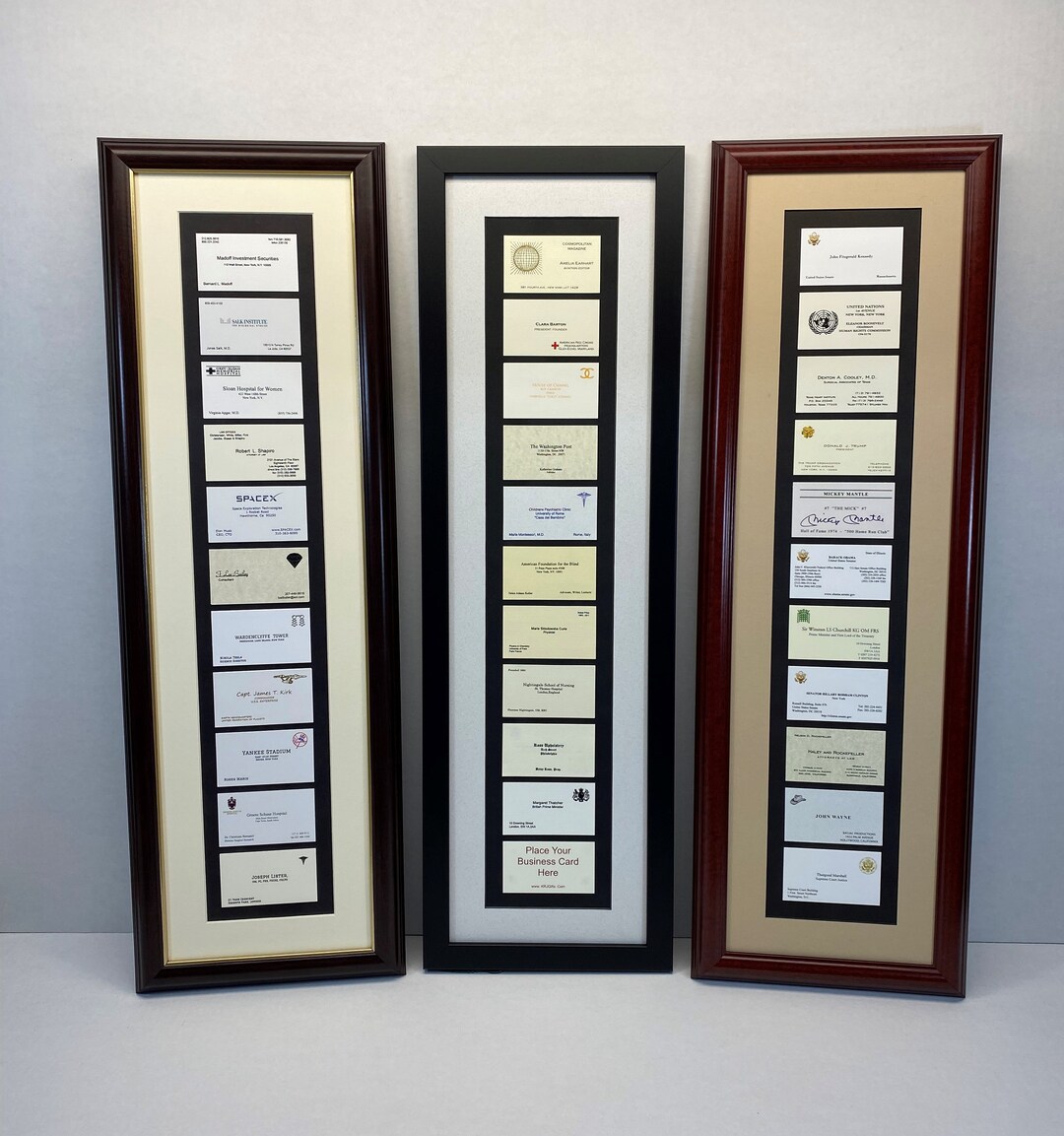 Personalized Office Decor: Business Card Holder for Lawyers, Doctors ...