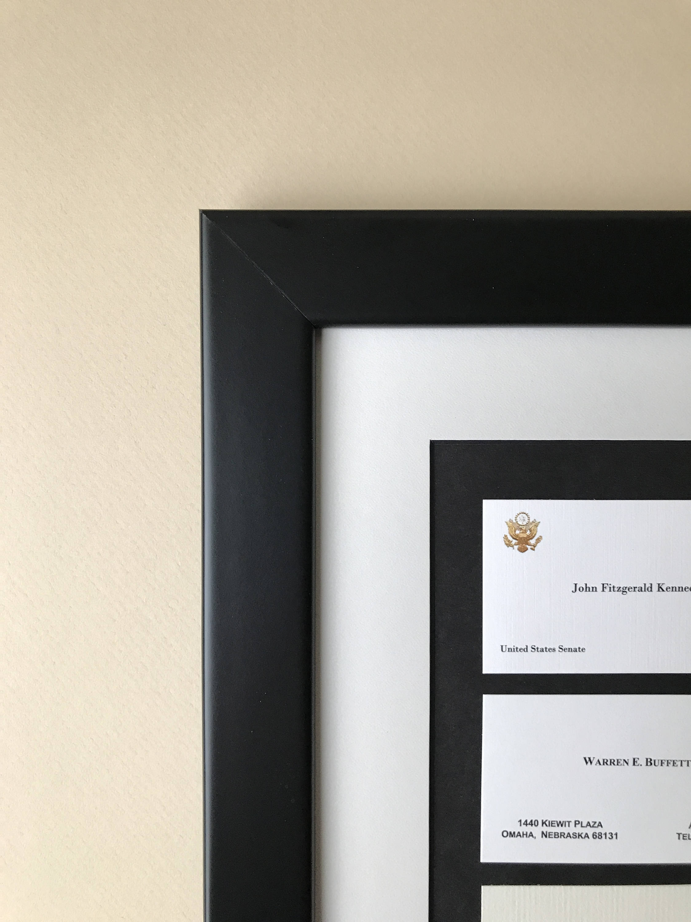 Eco Friendly Customized Business Card Frame Tavern Wall | Etsy