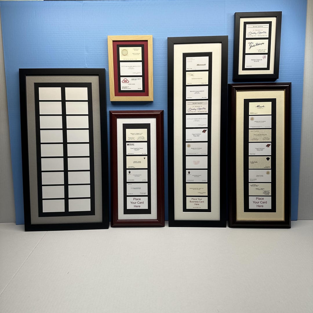 Personalized Famous Lawyers Frame With Business Card Slot: Legal ...