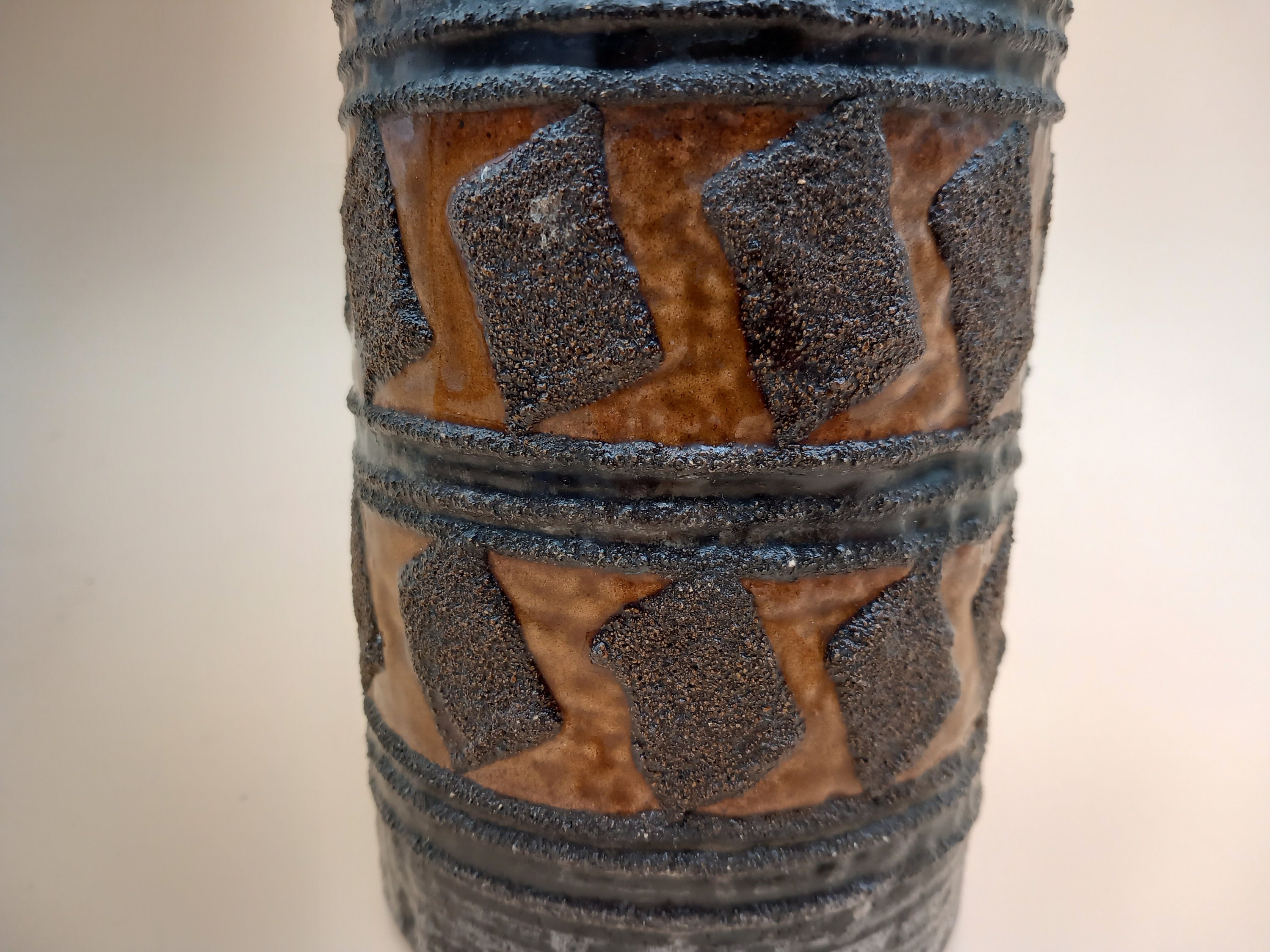 Keramische Werke Haldensleben Ceramic Vase 70s GDR Design Keramische Werke Haldensleben Ceramic Vase 70s GDR Design