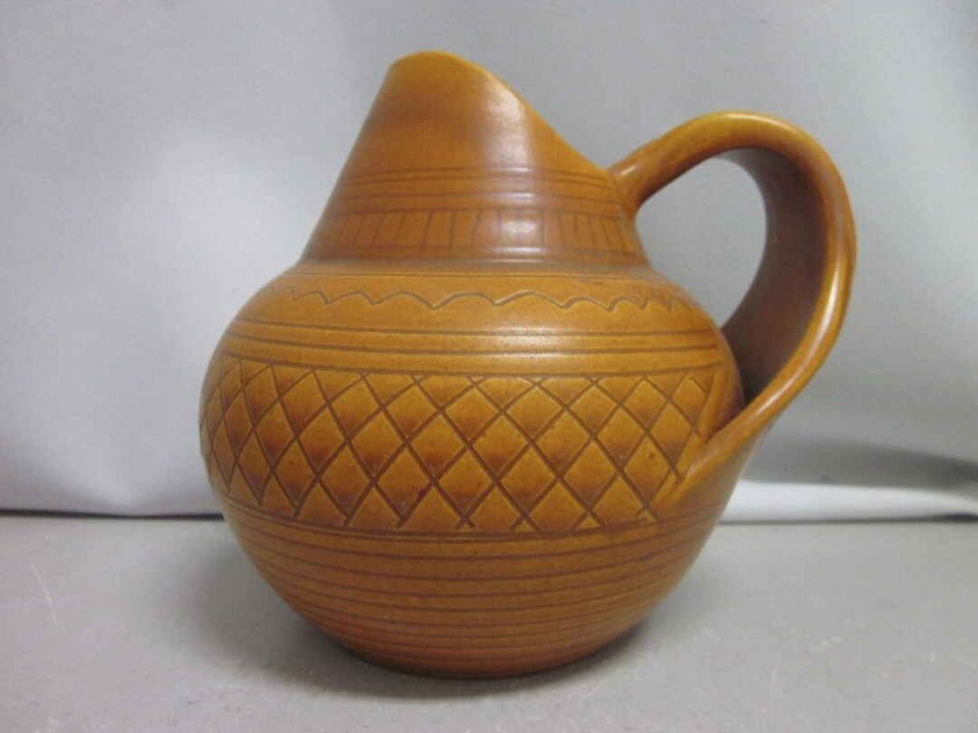 German Studio Pottery Vase Wilhelm Kagel 50s Mid-century Post Bauhaus ...
