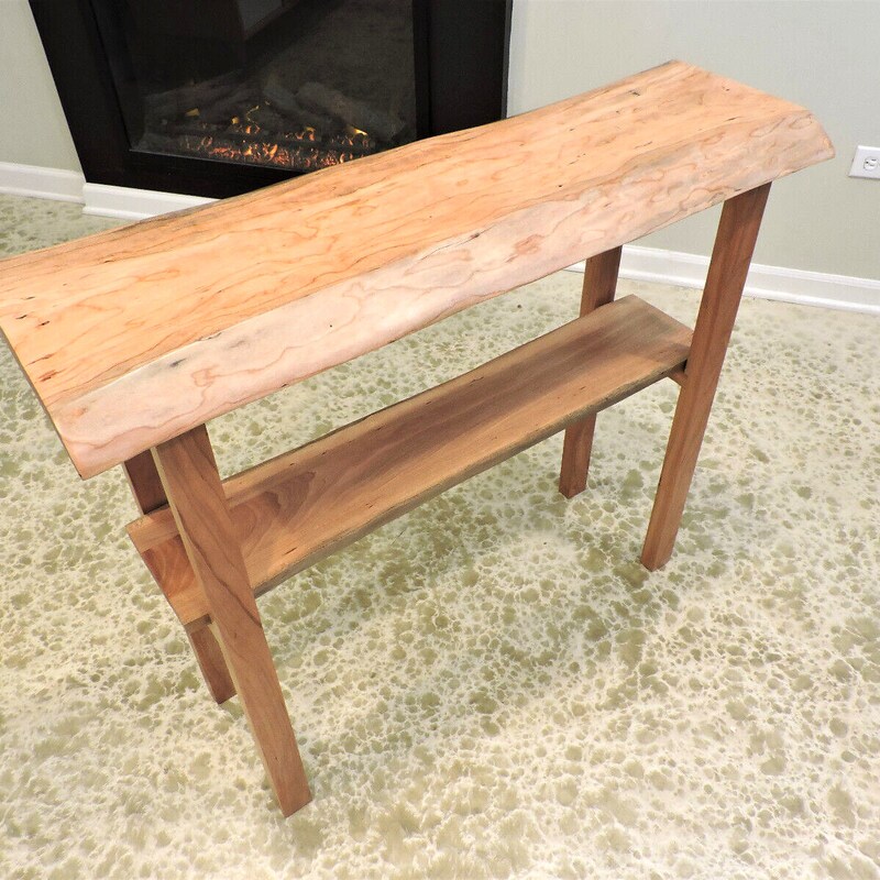 Live Edge Console - Etsy