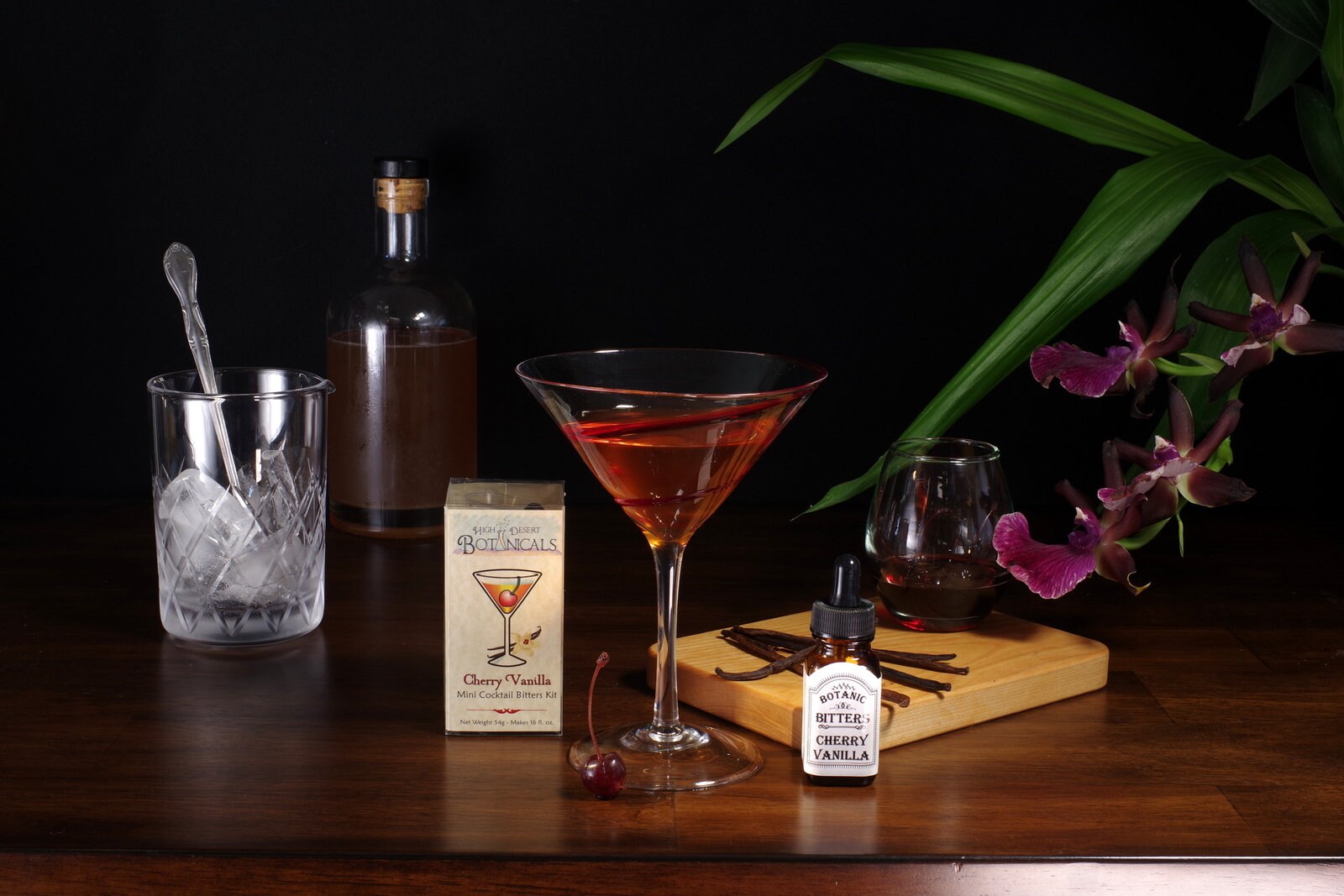 Cherry Vanilla Mini Homemade Cocktail Bitters Kit Just Add - Etsy