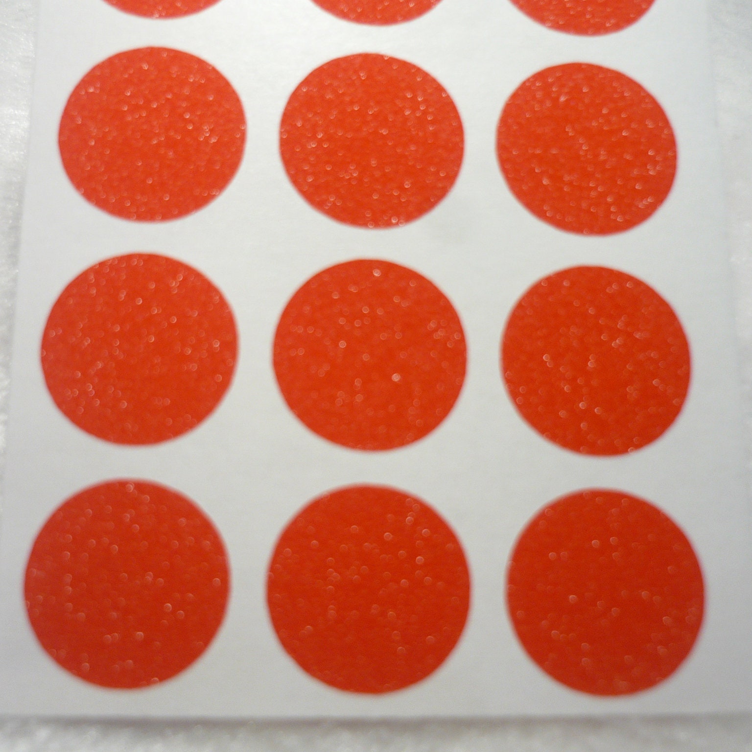 Rojo brillo Polka Dot Pegatinas glitter envelope sellos - Etsy España