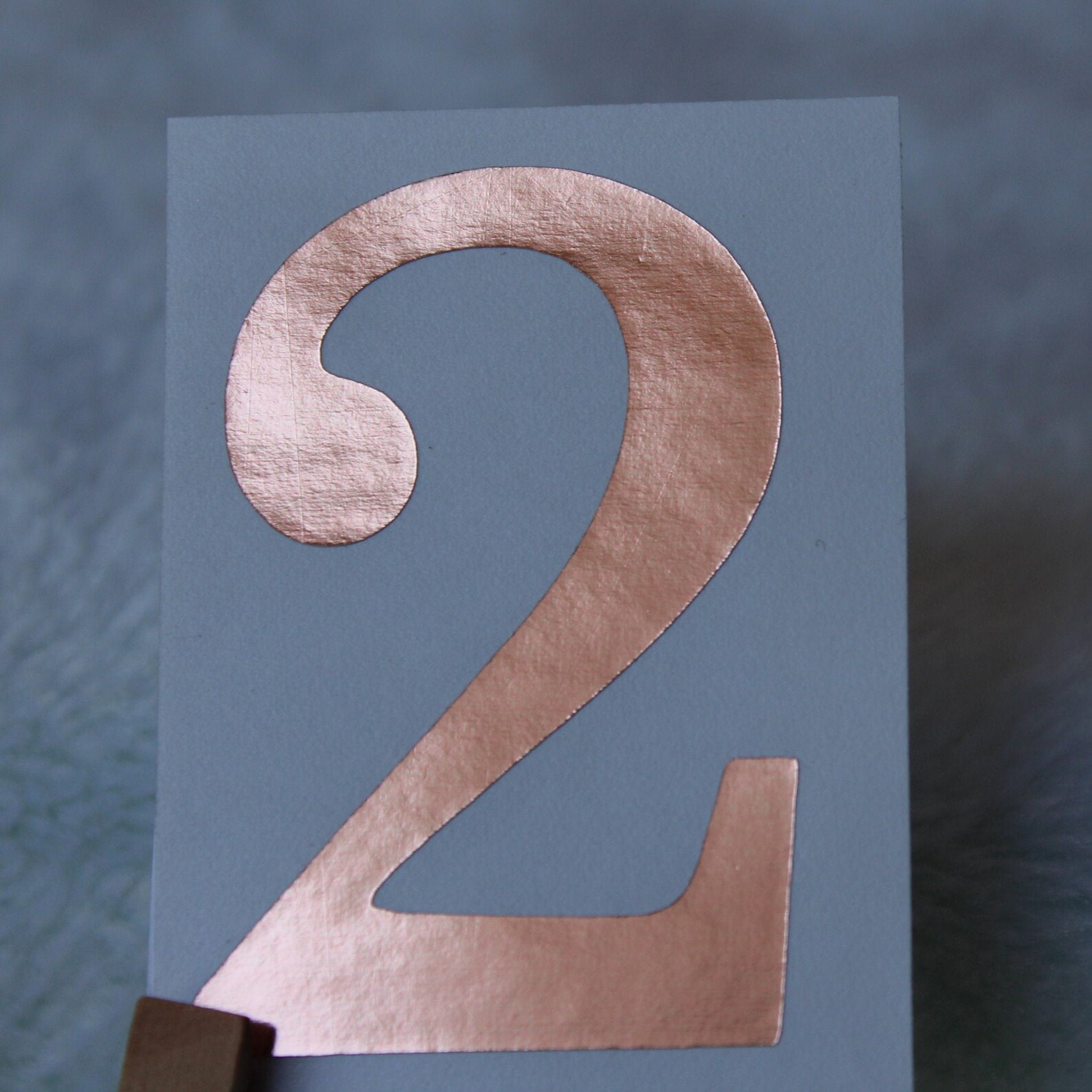 Rose Gold Foil Number Stickers Decorative Number Set From 0 to - Etsy
