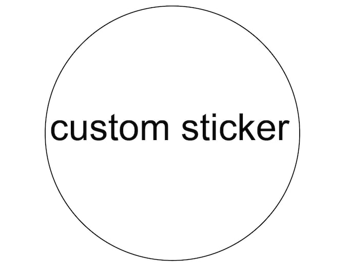 Custom Stickers, Logo Stickers, Personalized Stickers, Business ...