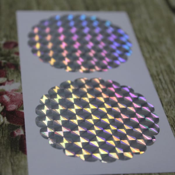 Silver Hologram - Etsy