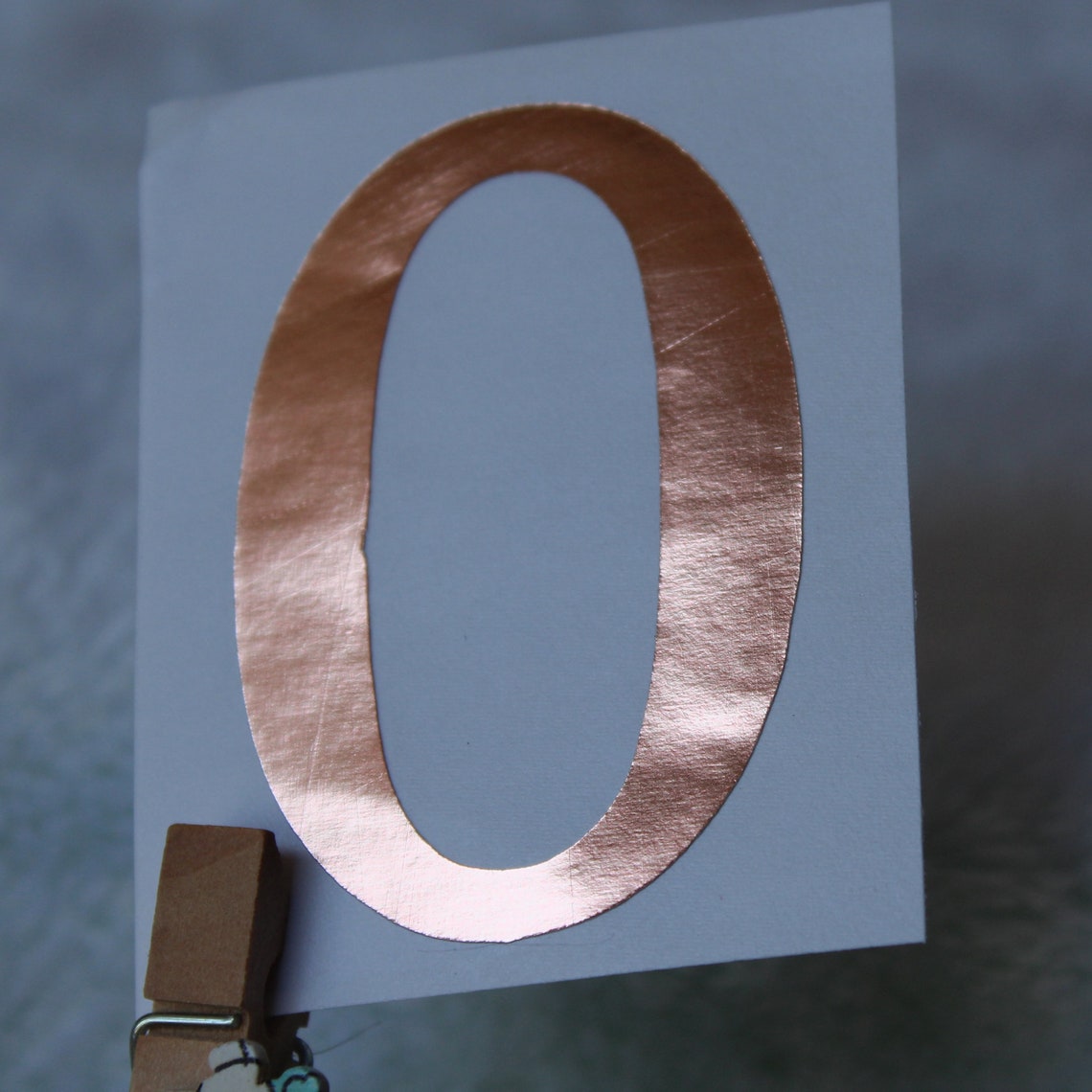 Rose gold foil Number Stickers Decorative Number Set from 0 to | Etsy