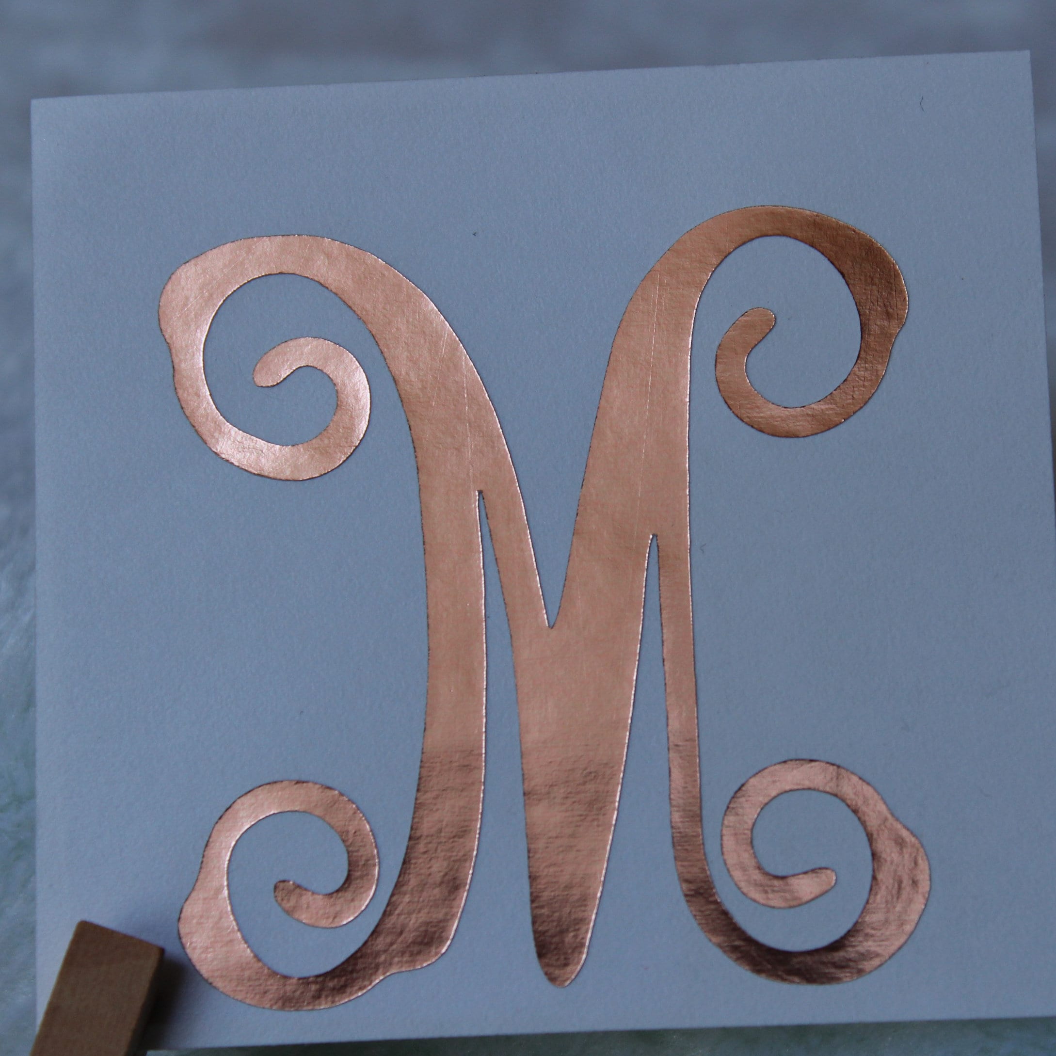 ROSE GOLD FOIL Alphabet Letters M Letter L Numbers Symbols | Etsy