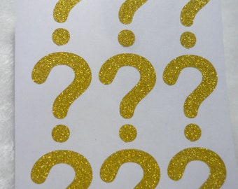 Question Mark Symbol Vinyl Decal Sticker Punctuation - Etsy