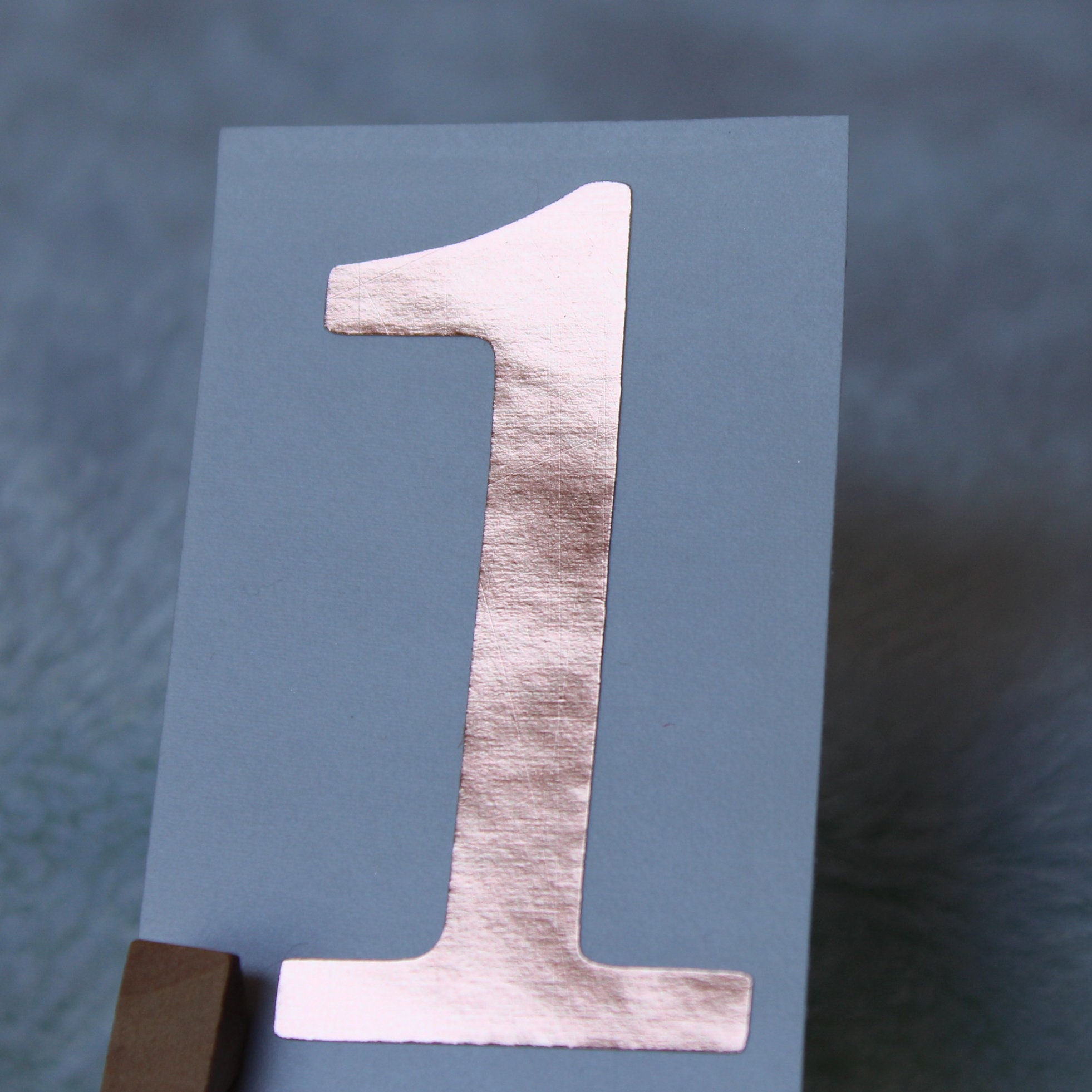 Rose gold foil Number Stickers Decorative Number Set from 0 to | Etsy