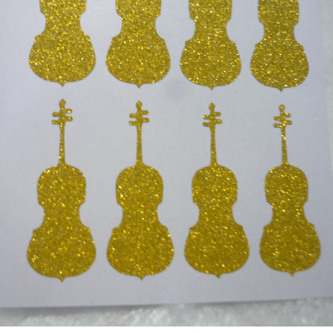 Cello Gold Glitter Sticker Label Silver Rose Gold Glitter Envelope ...