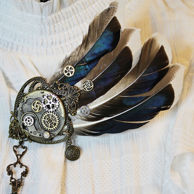 Steampunk Brooch - Etsy