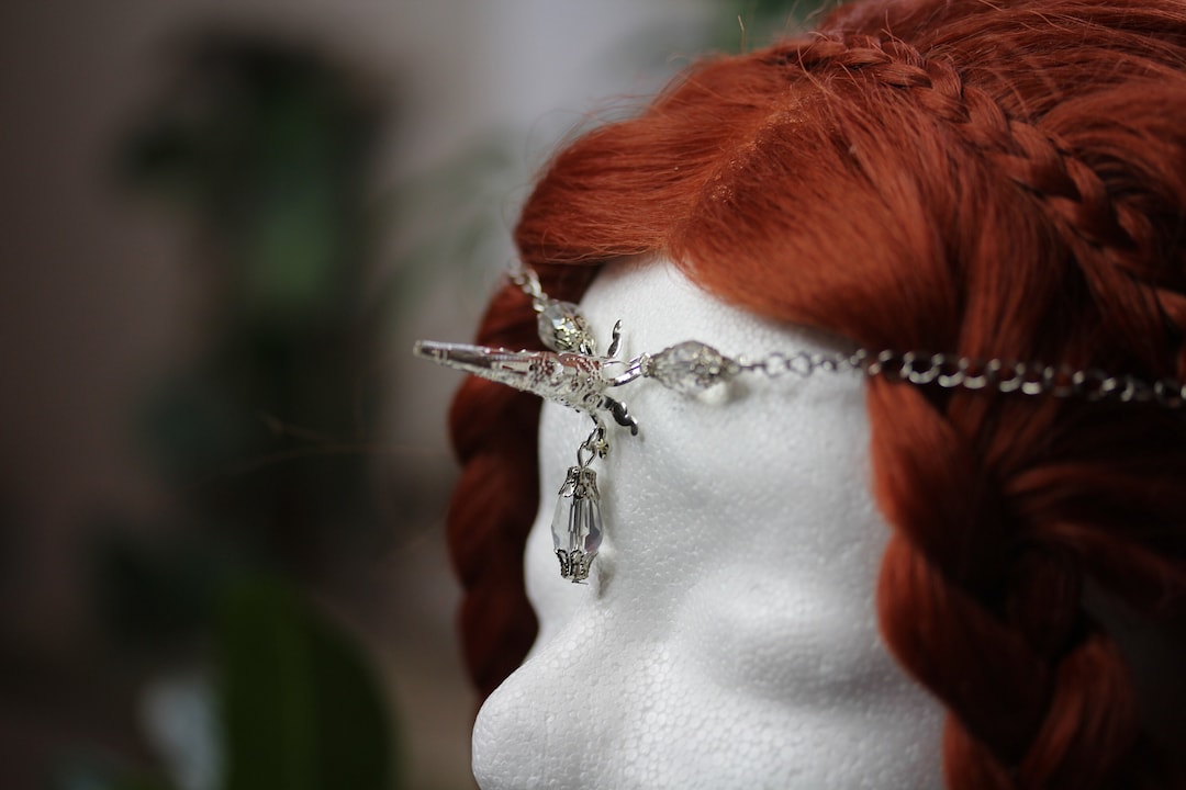 Delicate Unicorn Diadem Tiara Forehead Jewelry Circlet the Last Unicorn ...