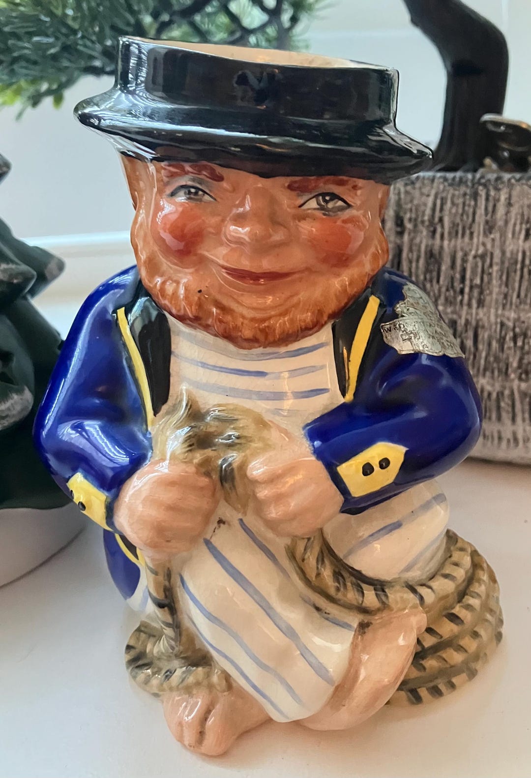 Wedgewood Vintage Toby Jug Made in England - Etsy