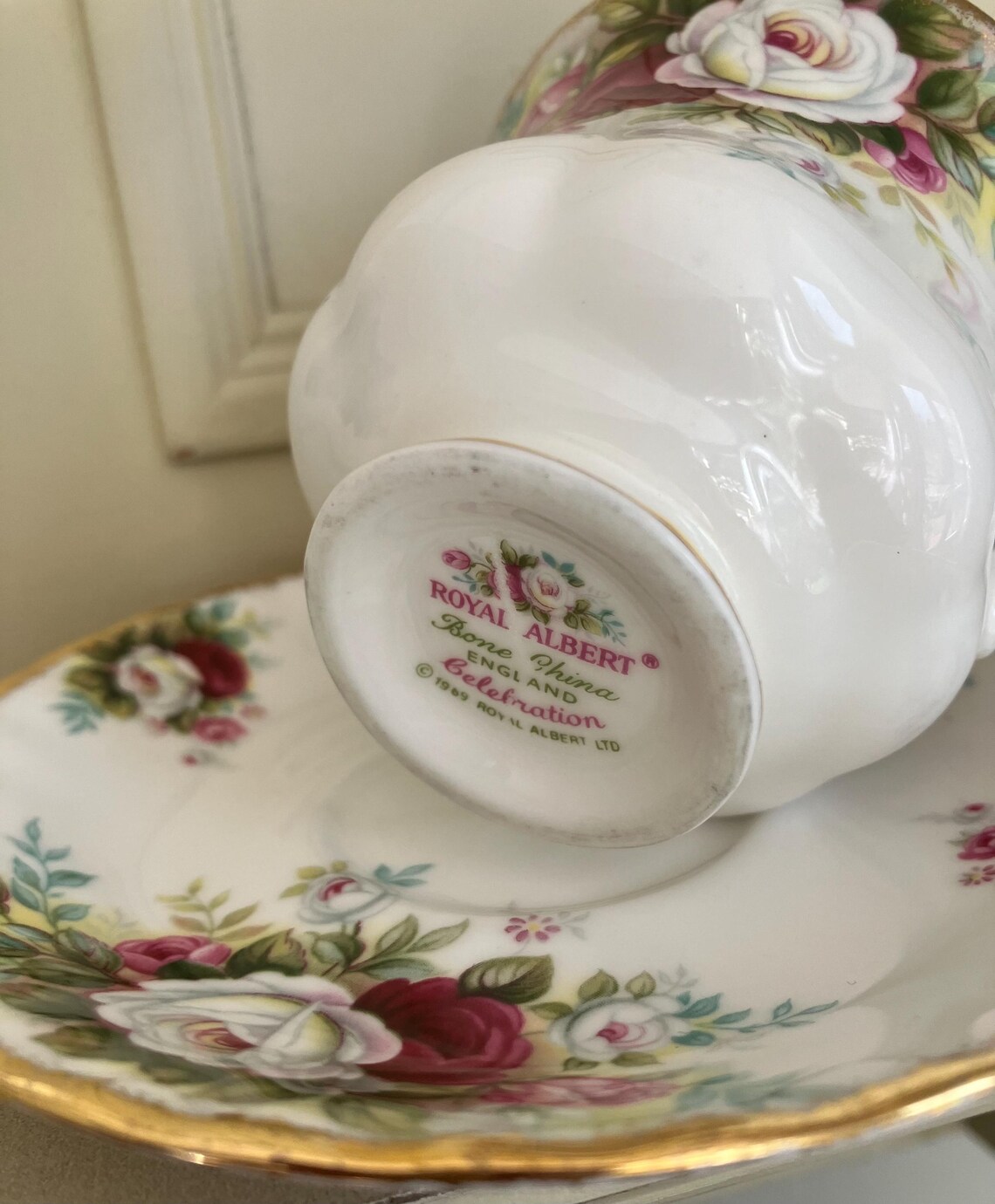Royal Albert Celebration Duo Made in England - Etsy