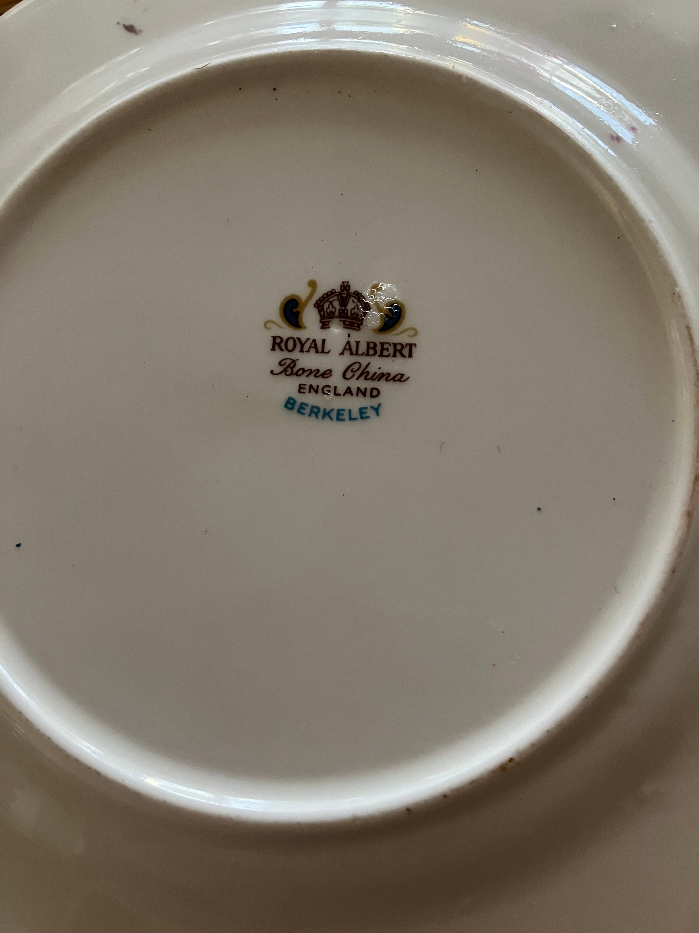 Set of Five Royal Albert Berkeley Tea Plates Made in England - Etsy