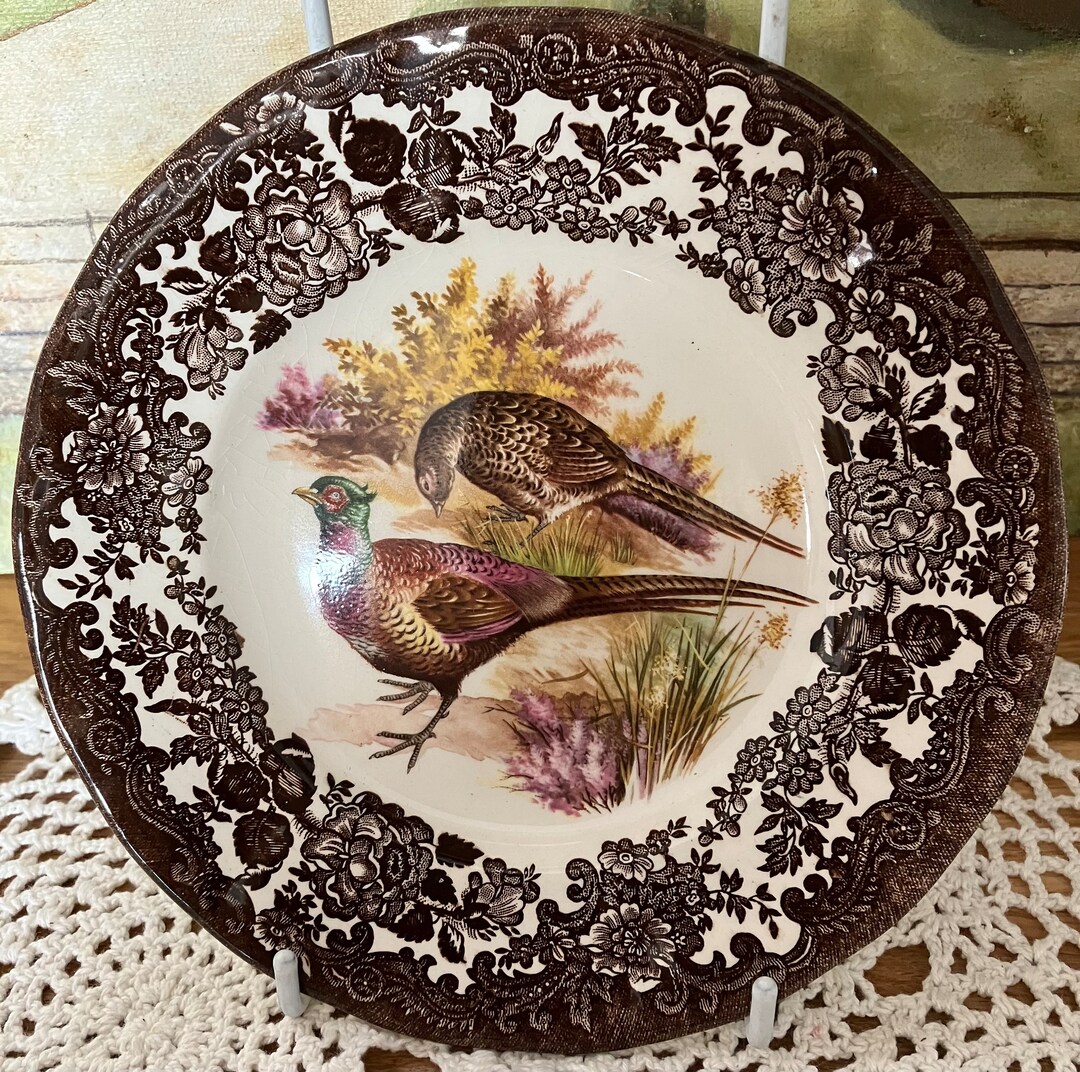 Royal Worcester Palissy Game Series Luncheon Plate Made in England - Etsy