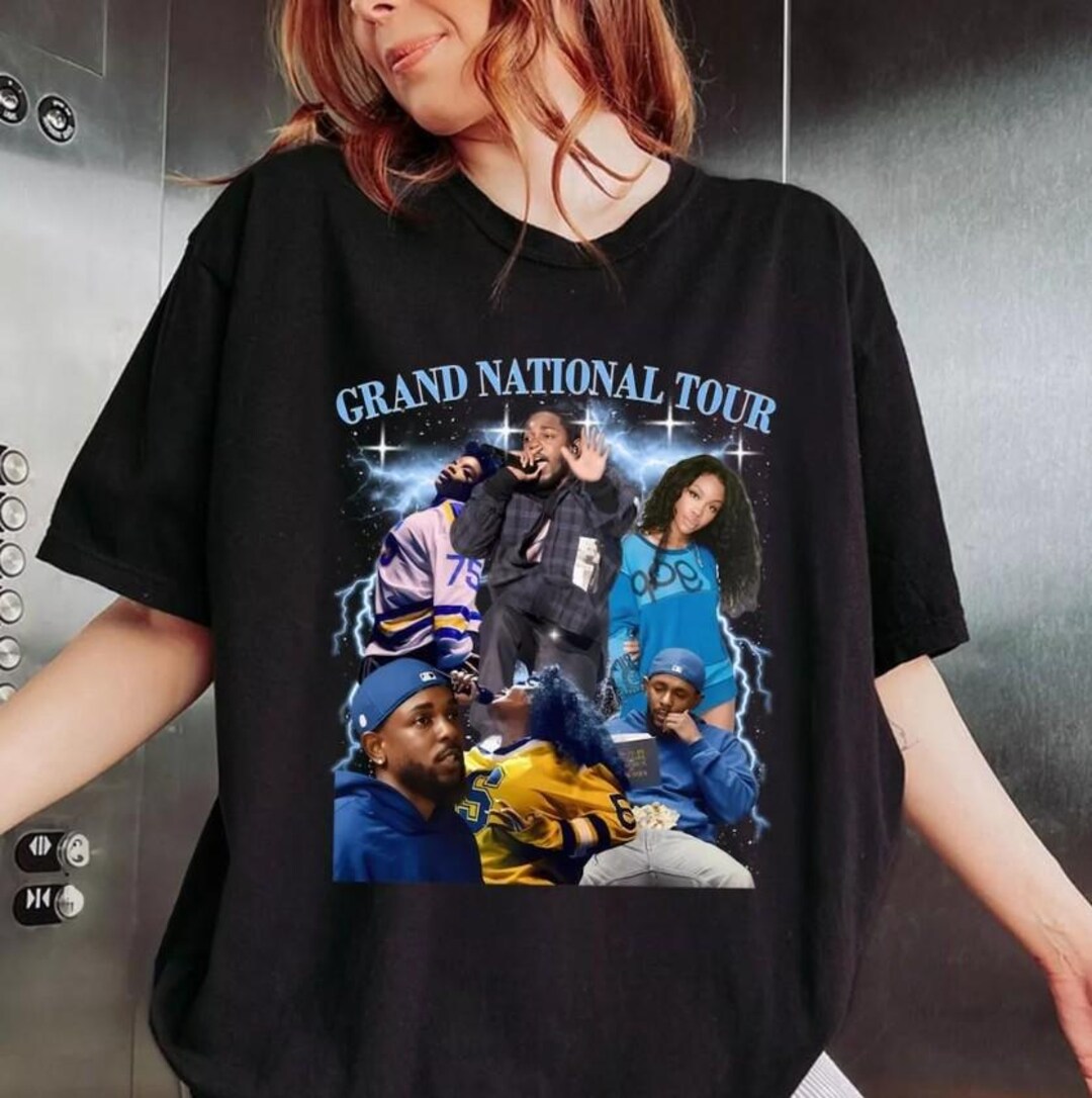 Grand Nation Tour Tee, Kendrick Lamar X SZA Shirt, Hip Hop Tour Merch ...