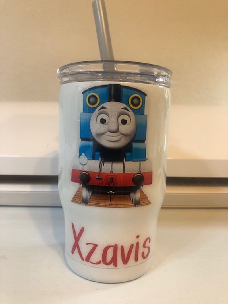 14oz Kids Thoms the Train Epoxy Tumbler - Etsy